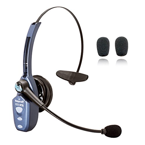 Global Teck Worldwide BlueParrott B250 XTS Bluetooth Headset - Designed for Noisy Environments, Noise Canceling Microphone, Drivers, Truckers - All-Day Talk Time, Audifonos Inalambrico Bluetooth