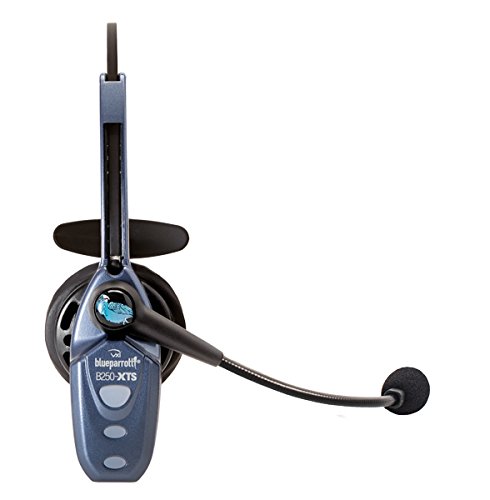 Global Teck Worldwide BlueParrott B250 XTS Bluetooth Headset - Designed for Noisy Environments, Noise Canceling Microphone, Drivers, Truckers - All-Day Talk Time, Audifonos Inalambrico Bluetooth