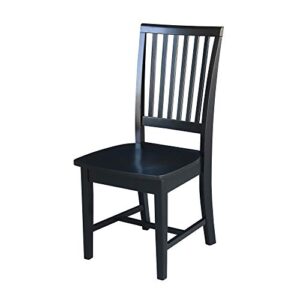 international concepts mission chair, black