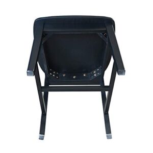 International Concepts Mission Chair, Black