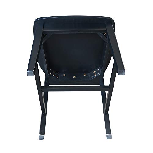 International Concepts Mission Chair, Black