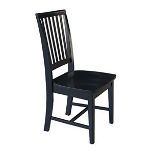 International Concepts Mission Chair, Black