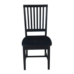 International Concepts Mission Chair, Black