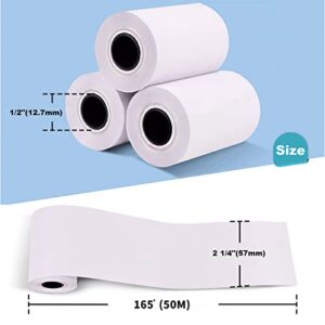 MFLABEL 50 Rolls 2 1/4" x 165' Thermal Paper Cash Register POS Receipt Paper