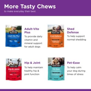 Nutri-Vet Pre and Probiotic Soft Chews for Dogs - Digestive Health Support Dog Probiotics - Tasty Liver and Cheese Alternative to Dog Probiotic Powder - 120 Soft Chews