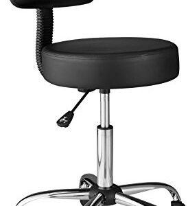 OneSpace Medical Stool, Black