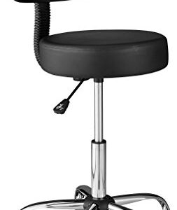 OneSpace Medical Stool, Black