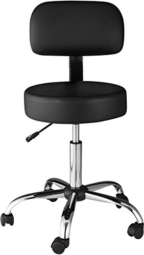 OneSpace Medical Stool, Black