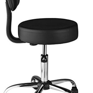 OneSpace Medical Stool, Black