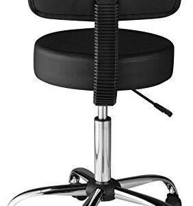 OneSpace Medical Stool, Black