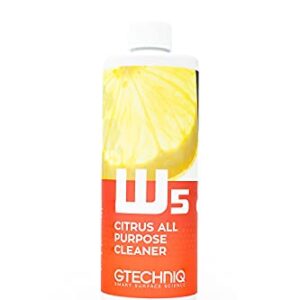 Gtechniq - W5 Citrus All Purpose Cleaner - Removes Oil and Grime with Ease; Does Not Damage Wax or Coatings; 100% Biodegradable; Use on Engine Bays or Carpet Stains to Remove Grease (500 milliliters)