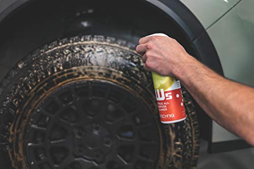 Gtechniq - W5 Citrus All Purpose Cleaner - Removes Oil and Grime with Ease; Does Not Damage Wax or Coatings; 100% Biodegradable; Use on Engine Bays or Carpet Stains to Remove Grease (500 milliliters)