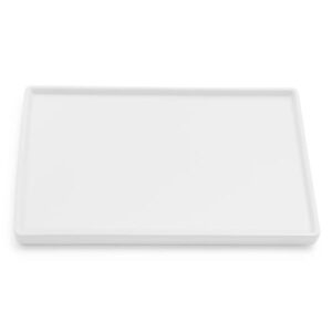 sur la table porcelain serving platter, white