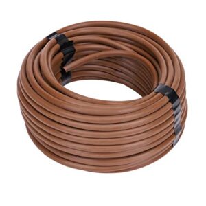 raindrip 1/4 in. supply tubing, brown vinyl, 50 ft.