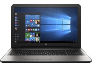 hp 15-ay039wm 15.6 inch laptop ( i3-6100u 2.3ghz, 8gb ram, 1tb hdd, dvd burner, windows 10, silver)