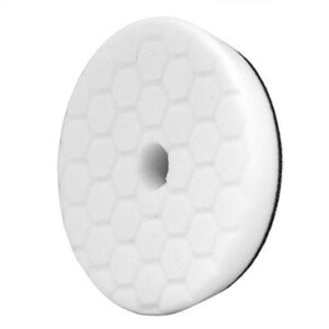 Chemical Guys BUFX114HEX6 Hex-Logic Quantum Light-Medium Polishing Pad, White (6.5 Inch Pad made for 6 Inch backing plates)