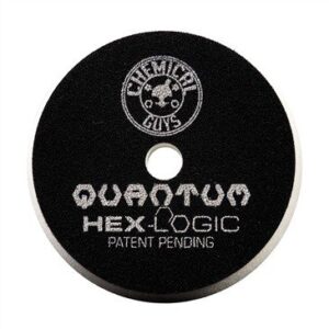 Chemical Guys BUFX114HEX6 Hex-Logic Quantum Light-Medium Polishing Pad, White (6.5 Inch Pad made for 6 Inch backing plates)