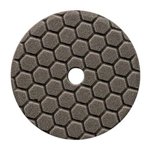 chemical guys bufx116hex6 hex-logic quantum finishing pad, black (6.5 inch pad made for 6 inch backing plates)