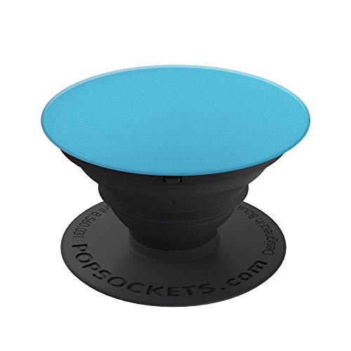 PopSockets: Collapsible Grip & Stand for Phones and Tablets - Aluminum Blue