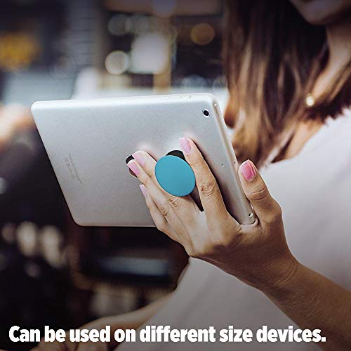 PopSockets: Collapsible Grip & Stand for Phones and Tablets - Aluminum Blue