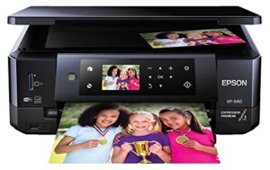 epson xp-640 wireless color photo printer 2.7, amazon dash replenishment ready