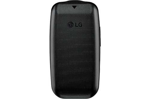 LG B470 AT&T Prepaid Basic 3g Flip Phone, Black - Carrier Locked to AT&T