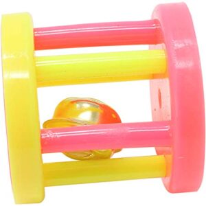 1309 3 Roller Foraging Cages Bonka Bird Toys Foot Beak Colorful Budgie Finch Parrotlet Parrot