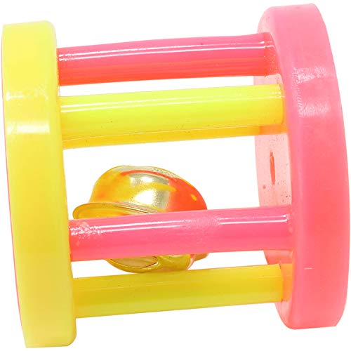 1309 3 Roller Foraging Cages Bonka Bird Toys Foot Beak Colorful Budgie Finch Parrotlet Parrot