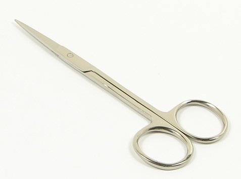 Iris Surgical Scissors 4 1/2 inch Straight Stainless