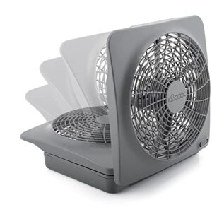 O2COOL FD10101 Battery Operated 10IN Portable Fan