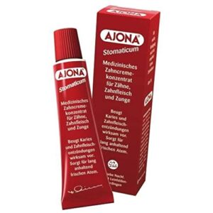 12x ajona stomaticum toothpaste 25ml (12x 25ml) by ajona