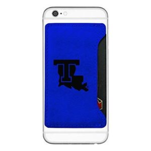 cell phone card holder wallet - la tech bulldogs