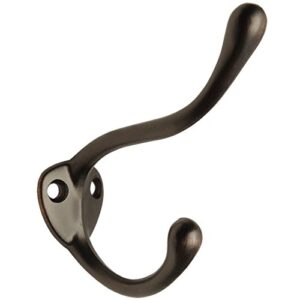 designers impressions 57486 oil rubbed bronze heavy duty coat & hat hook