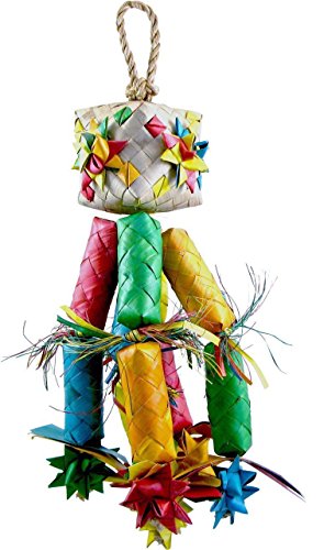 Bonka Bird Toys 03335 Large Firecracker Cages Foraging Chew Foraging Amazon