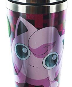 Pokemon Jigglypuff Pink Metal Lid Travel Mug [Just Funky]