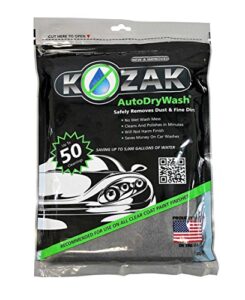 kozak 1050 auto dry wash cloth pack of 2