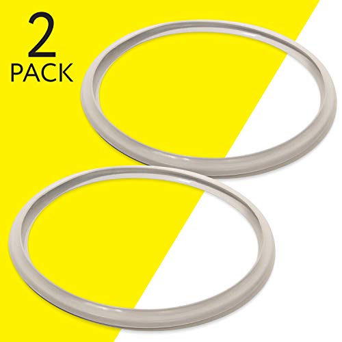 10 Inch Fagor Pressure Cooker Replacement Gasket (Pack of 2) - Fits Many 10 inch Fagor Stovetop Models (Check Bullets for Fit)