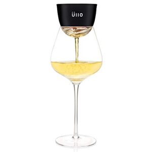 Ullo Wine Purifier with 4 Selective Sulfite Filters. Remove Sulfites and Histamines, Restore Taste, Aerate, and Experience the Magic of Ullo purified wine.