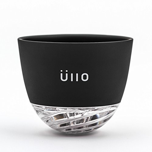 Ullo Wine Purifier and Hand Blown Carafe with 6 Selective Sulfite Filters, Restore the Natural Purity of Wine by Removing Histamines and Sulfites