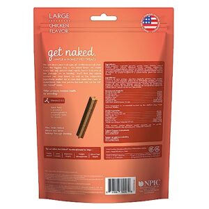 Get Naked Grain Free 1 Pouch 6.6 Oz Super Antioxidant Dental Chew Sticks, Large