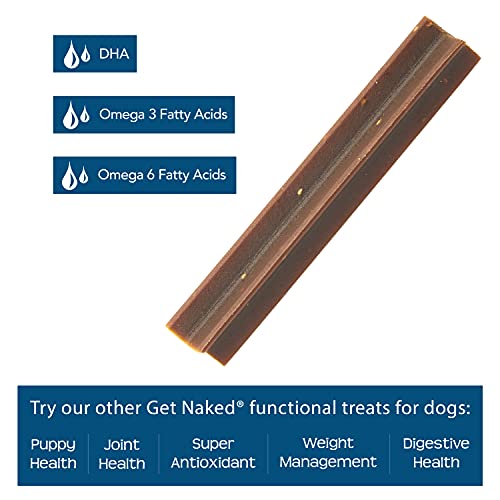 Get Naked Grain Free 1 Pouch 6.2 Oz Skin & Coat Dental Chew Sticks, Small