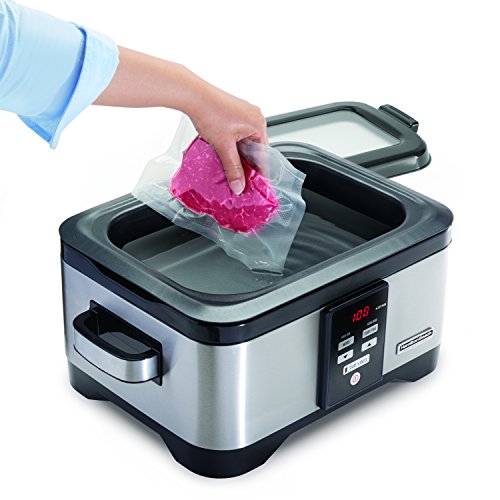 Hamilton Beach Professional Sous Vide Water Oven & Slow Cooker, 6 Quart Programmable, Stainless Steel (33970)