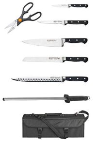 winco acero knife set, 21.658.004.19, black/silver