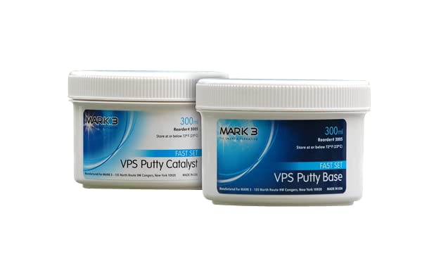 Mark3 3005 VPS Putty Fast Set, 300 mL Base/Catalyst