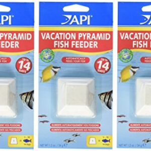 (3 Pack) API 14-Day Pyramid Fish Feeders