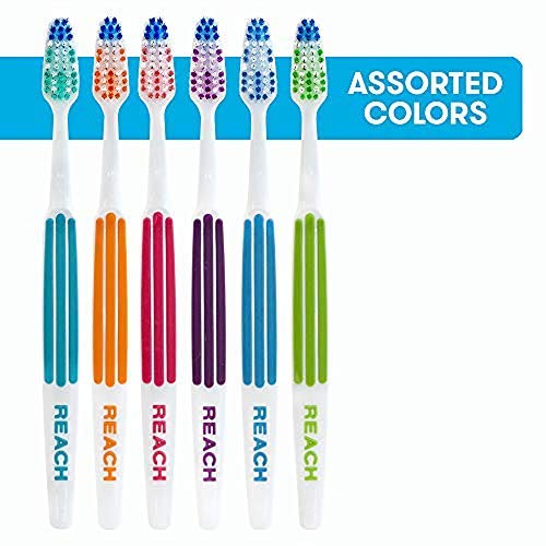 Reach Advanced Design Adult Toothbrush, Soft (Pack of 6)