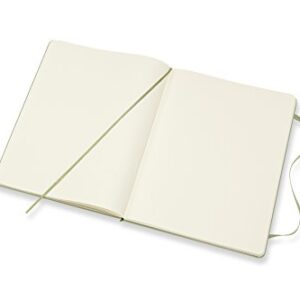 Moleskine Classic Notebook XL Plain Willow Green Hardcover (8055002855150)