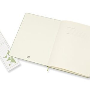 Moleskine Classic Notebook XL Plain Willow Green Hardcover (8055002855150)