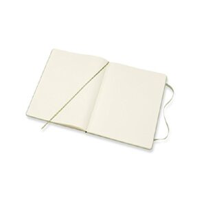 Moleskine Classic Notebook XL Plain Willow Green Hardcover (8055002855150)