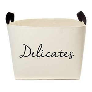 Delicates Canvas Storage Basket